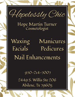 Hopelessly Chic - Abilene TX | Vagaro